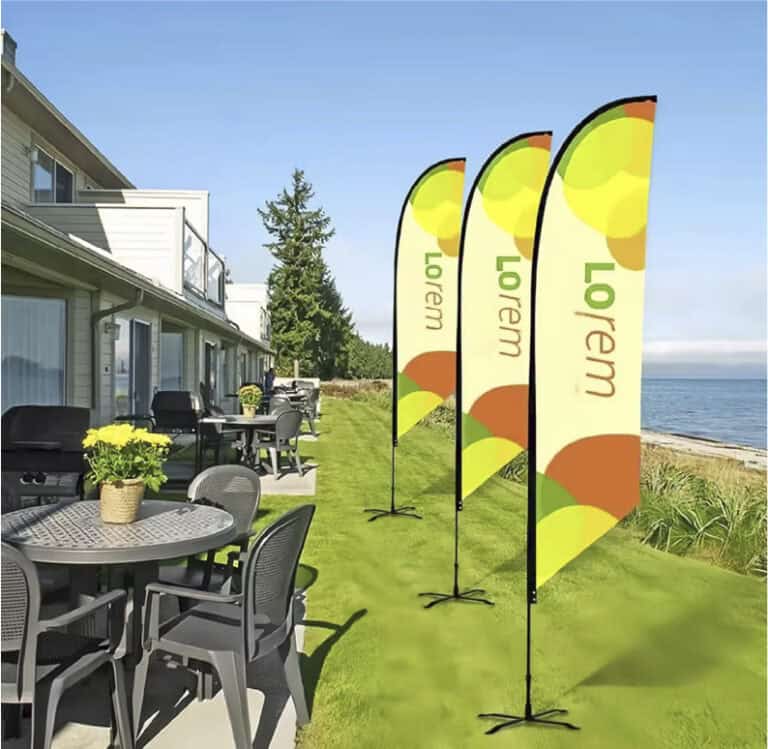 ป้ายธงชายหาด Beach Flag - pim24